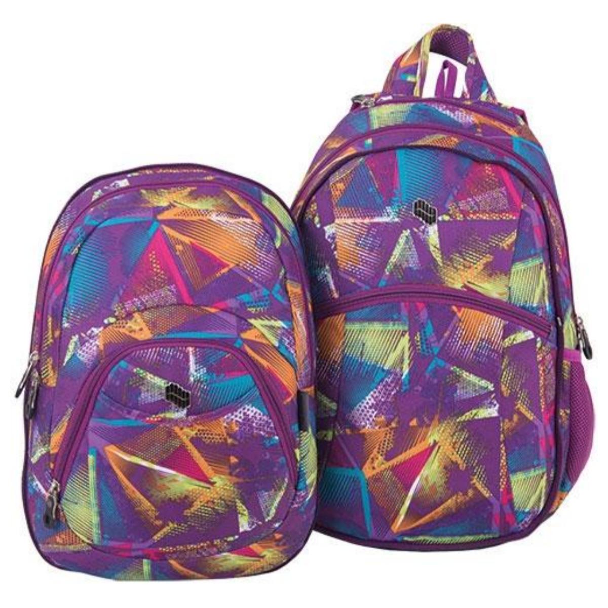 BACKPACK PULSE 2in1 TEENS PURPLE LASER PULSE 36L