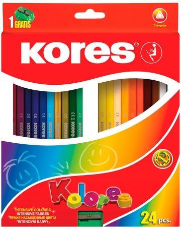 Color Pencils Kores 24 Colors