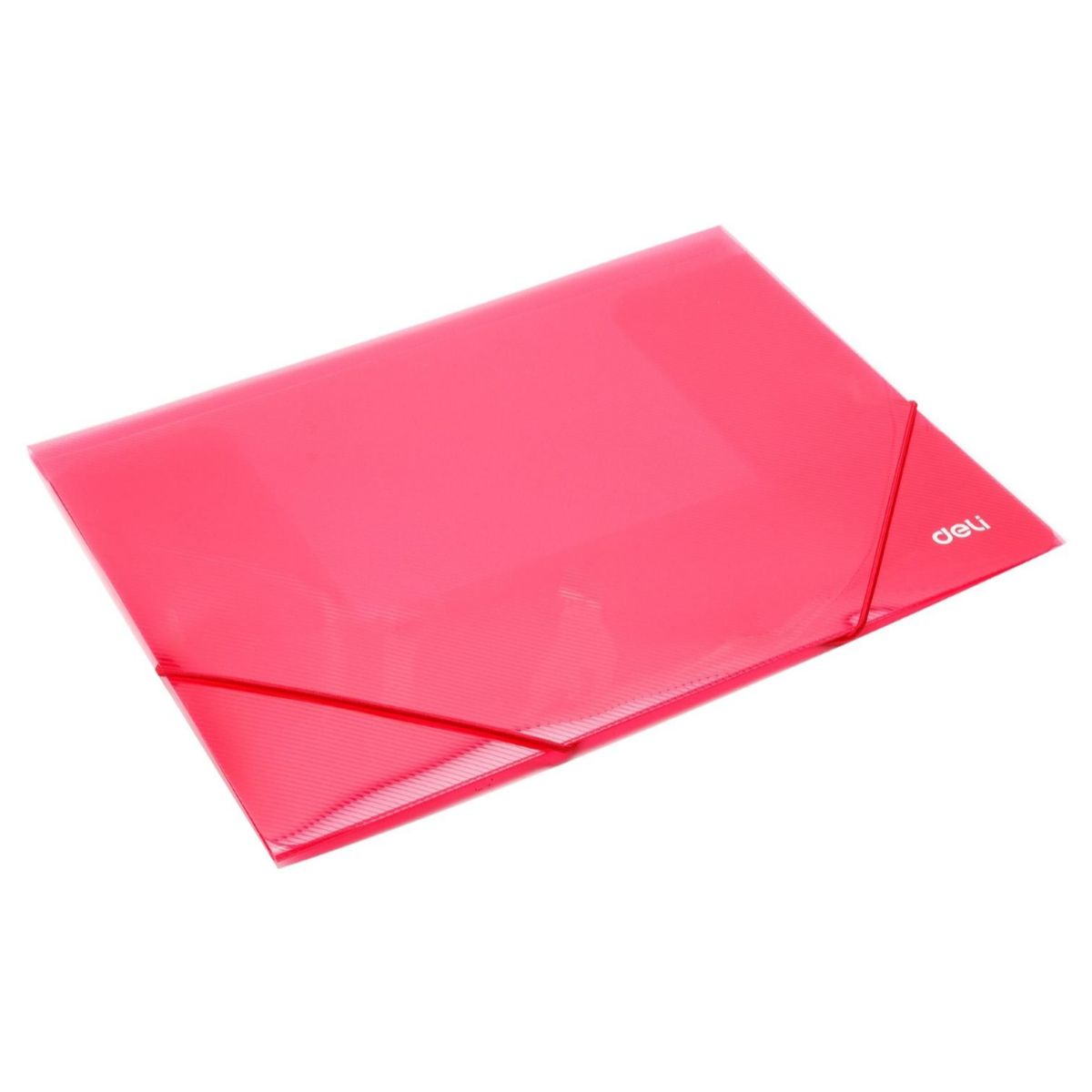 Plastic Folder with Rubber Deli A4