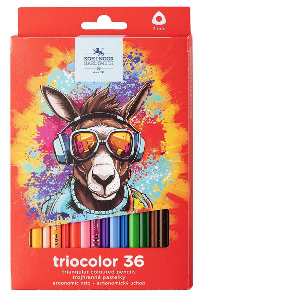Colored Pencil Set, Triangular Koh-I-Noor 3135036013KS 36pcs.