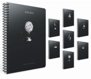 ბლოკნოტი GIPTA ASTRO NOTES 6089 80ფ A6 ზამბ, უჯრა